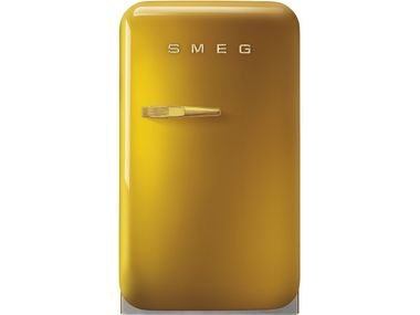 Freestanding mini fridge automatic FAB5 Smeg 50's style Collection By Smeg