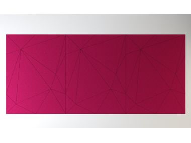 FACET Recycled plastic Acoustic wall panel By IMPACT ACOUSTIC®