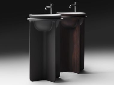 CONTROSTAMPO Lavabo freestanding in Cristalplant® By FALPER | design ...