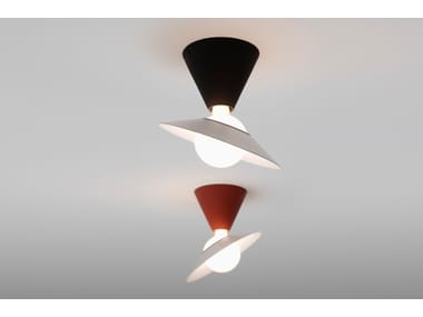 FANTE LED ceiling lamp in EPDM and aluminum By Stilnovo | design De Pas, D'Urbino, Lomazzi
