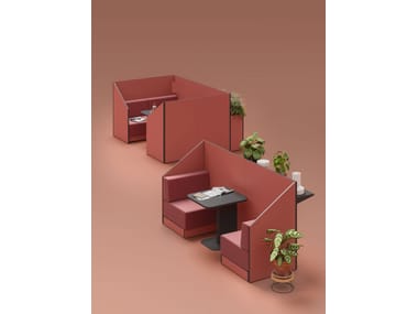 PANORAMA Office booth By FANTONI | design UNStudio