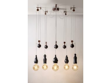 FATE | Ceramic pendant lamp By Aldo Bernardi