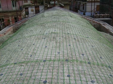 FRP reinforcing mesh for masonry FIBREBUILD | Masonry By Fibre Net