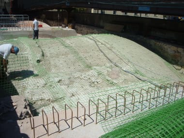 FRP reinforcing mesh for masonry FIBREBUILD | Masonry By Fibre Net