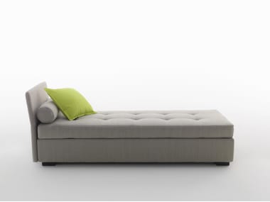 Fabric day bed with removable cover FIGI ISOLINO By Casamania & Horm