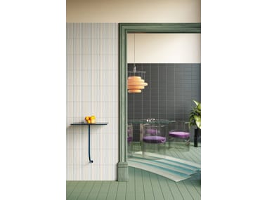 FILI 6F NERO Pavimento By Ceramica Bardelli