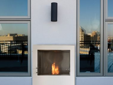 Bioethanol Glass and Stainless Steel Fireplace insert FIREBOX 2100SS By ...
