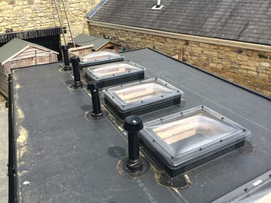 Prefabricated polymer membrane FIRESTONE RUBBERGARD™ EPDM By Firestone ...