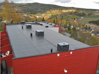 Prefabricated polymer membrane FIRESTONE RUBBERGARD™ EPDM By Firestone ...