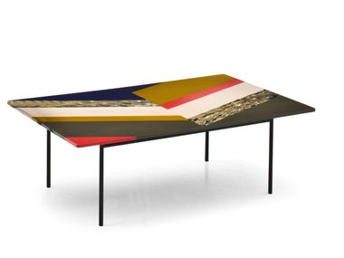 FISHBONE | Rectangular coffee table By Moroso design Patricia Urquiola