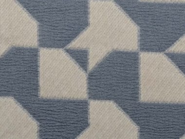 Tessuto jacquard con motivi grafici FIZZ PIED DE POULE By l'Opificio