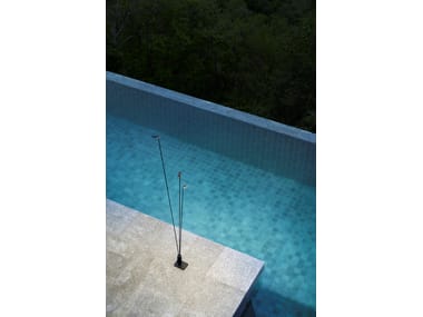 FLIA Floor outdoor light in carbon fiber By Luceplan | design ...