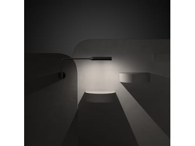 FLO LED dimmable aluminium wall lamp By Lumina | design Foster + Partners