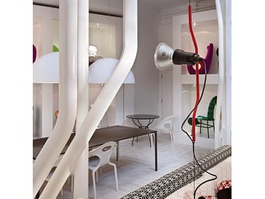 FLOS - PARENTESI RED Pendant lamp By In Stock | design Achille ...