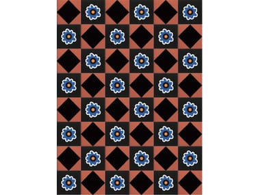 MATTONELLE MARGHERITA Glazed porcelain stoneware wall/floor tiles By ...