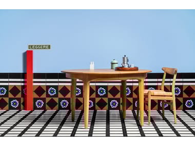 MATTONELLE MARGHERITA Glazed porcelain stoneware wall/floor tiles By ...