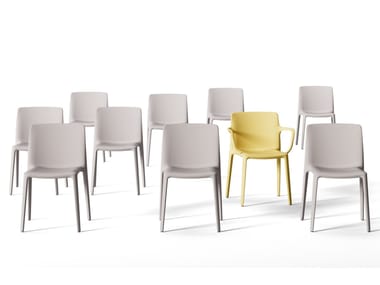 FLUIT Polypropylene chair By ACTIU | design Archirivolto - Pocci & Dondoli