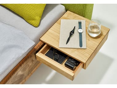 FLY Wooden bedside table with drawers By sixay furniture