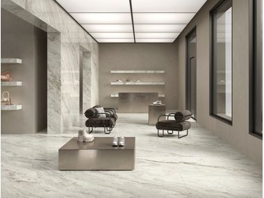 PALISSANDRO BLUE Porcelain stoneware wall/floor tiles with marble ...