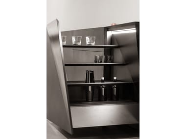 FOLD Kitchen with smart touch high-tech surface By STEININGER | design ...