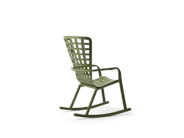 FOLIO ROCKING Rocking polypropylene garden chair By Nardi | design ...