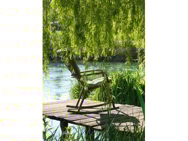 FOLIO ROCKING Rocking polypropylene garden chair By Nardi | design ...