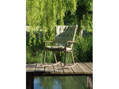 FOLIO ROCKING Rocking polypropylene garden chair By Nardi | design ...