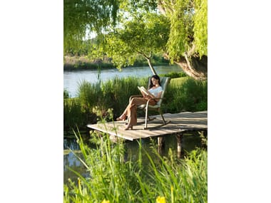 FOLIO ROCKING Rocking polypropylene garden chair By Nardi | design ...