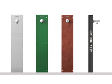 FONTIS Steel Floor fountain By City Design