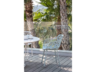 FOREST Stackable aluminium garden chair By FAST | design Robby ...