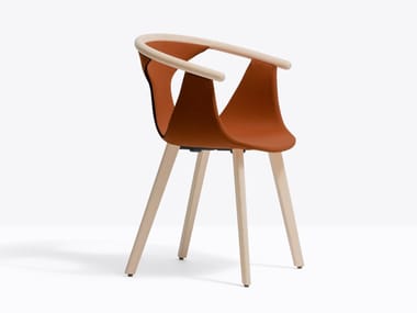 FOX 3727 椅子 By Pedrali | design Patrick Norguet