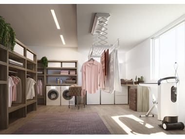 FOXYDRY AIR Electric ceiling clothesline with remote control By Foxydry