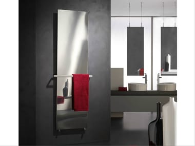 FRAME INOX Hot-water vertical panel radiator By Cordivari Design ...
