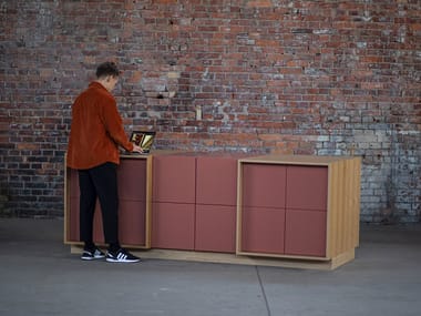 Modular office storage unit FRAME By Mizetto