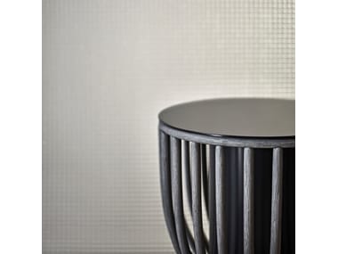 FRAMES Low round rattan coffee table By EXPORMIM | design Jaime Hayon