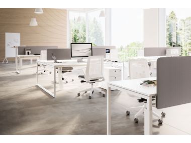 FRAMEWORK 2.0 Multiple office workstation By FANTONI