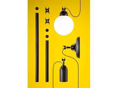 LED pendant lamp FREELINE F44 By Fabbian design Flynn Talbot