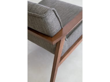 FUSTA Poltrona By Lebom | design David Dolcini