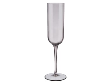 FUUM Stained glass champagne glass By blomus