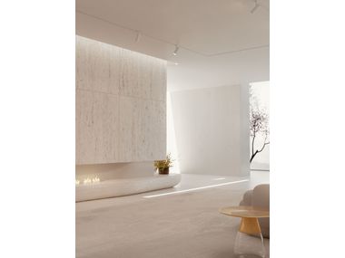 ECOLICIOUS CREAM WHITE Rectangular handmade rug By Feyyn