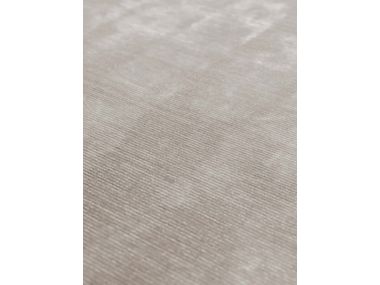 ECOLICIOUS CREAM WHITE Rectangular handmade rug By Feyyn