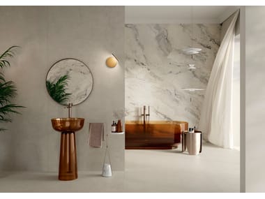 LIGHT GREY Wall tiles By Fiandre Architectural Surfaces