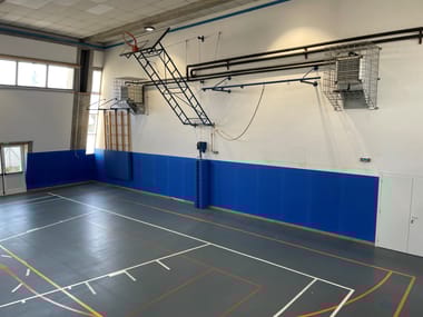 Fireproof E.V.A. wall protection Protection contre les coups ignifugée ...