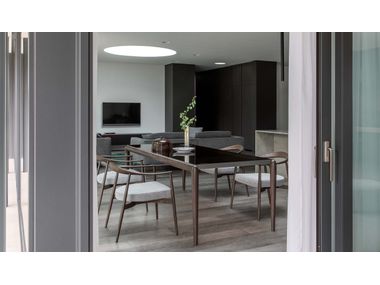GAUDÍ Rectangular table By Flou | design Matteo Nunziati