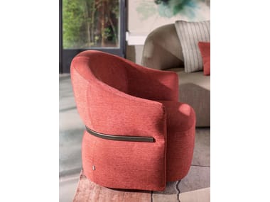 MADAME BUTTERFLY Armchair with armrests By Flou | design the Touch Studio