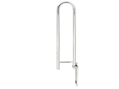 COMFORT & SAFETY U-shaped folding metal toilet grab bar By Geesa