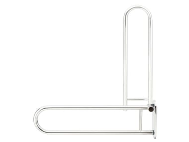 COMFORT & SAFETY U-shaped folding metal toilet grab bar By Geesa