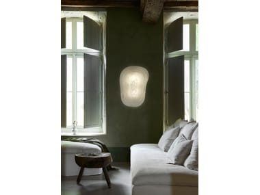 NEBULIS LED silk wall light By Forestier | design Élise Fouin
