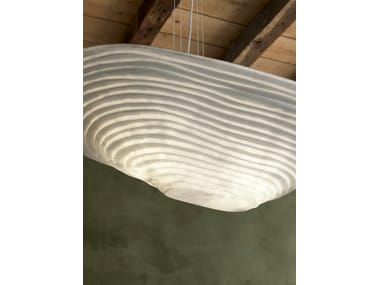 NEBULIS LED silk pendant lamp By Forestier | design Élise Fouin