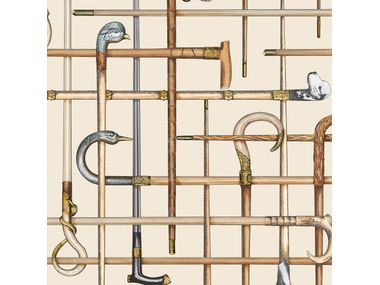 BASTONI Wallpaper By Fornasetti